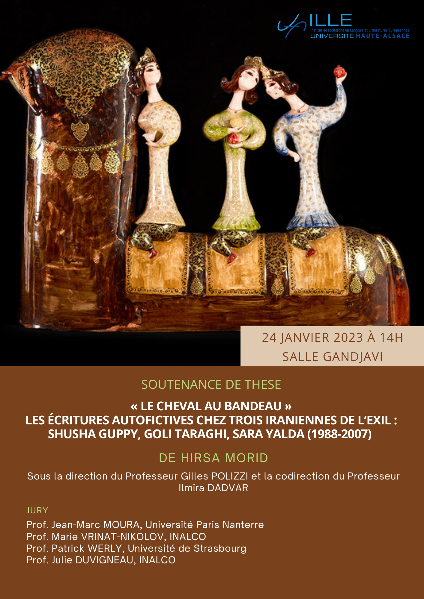 Soutenance de thèse de Hirsa Morid – Faculté des Lettres, Langues et ...